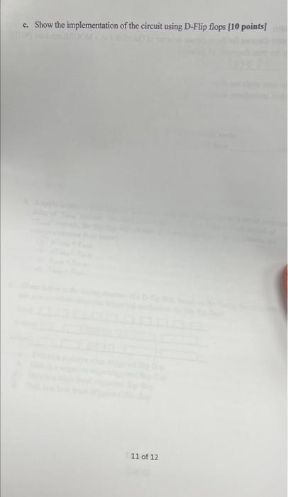 Solved 4. Implement a sequence detector that accepts a | Chegg.com