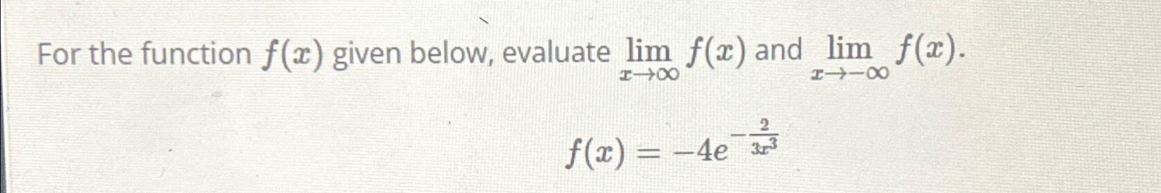 Solved For the function f(x) ﻿given below, evaluate | Chegg.com