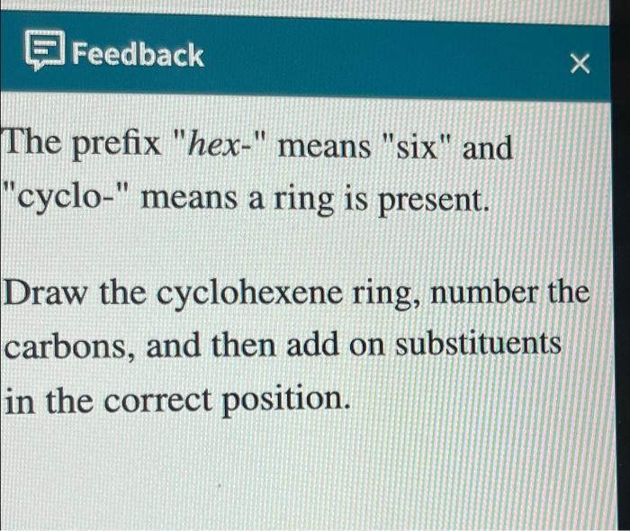 Solved Draw the structure of 3,4-dimethylcyclohexene. The | Chegg.com