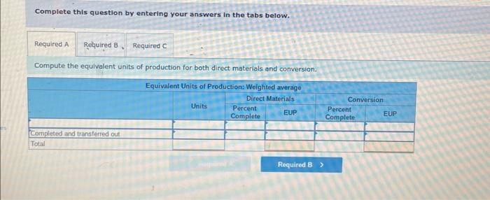 Solved Compute the cost per equivalent unit for both | Chegg.com