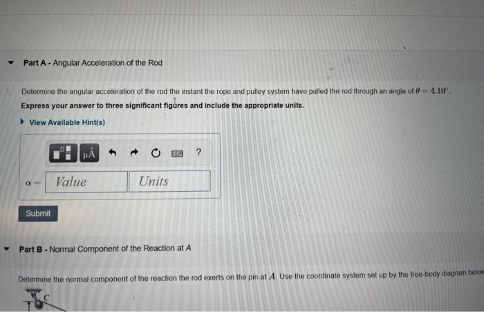 Solved Equations of Motion: Rotation about a Fixed Axis | Chegg.com