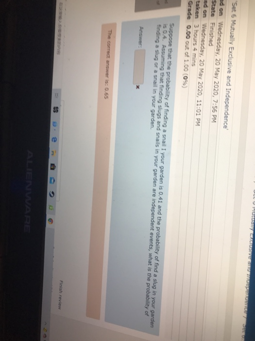 Solved ULLU MUCay CXCISIVE Dependence "Set 6 Mutually | Chegg.com