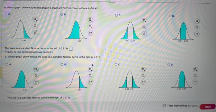 Solved Use technology to find the indicated area under the | Chegg.com