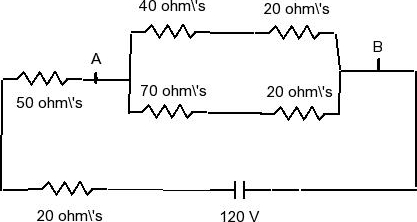 a) draw the simplest equivalent circuit and label the | Chegg.com