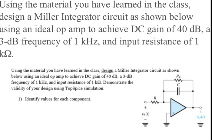 Solved Using the material you have learned in the class, | Chegg.com