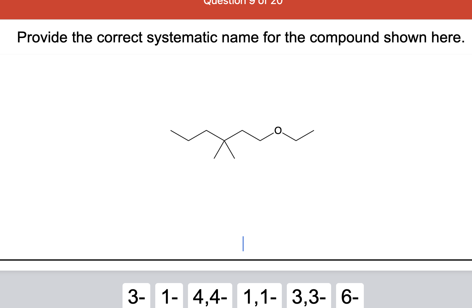 Solved Provide the correct systematic name for the compound | Chegg.com