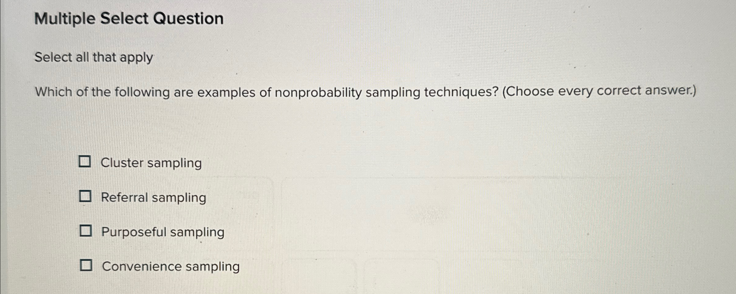 Solved Multiple Select QuestionSelect all that applyWhich of | Chegg.com