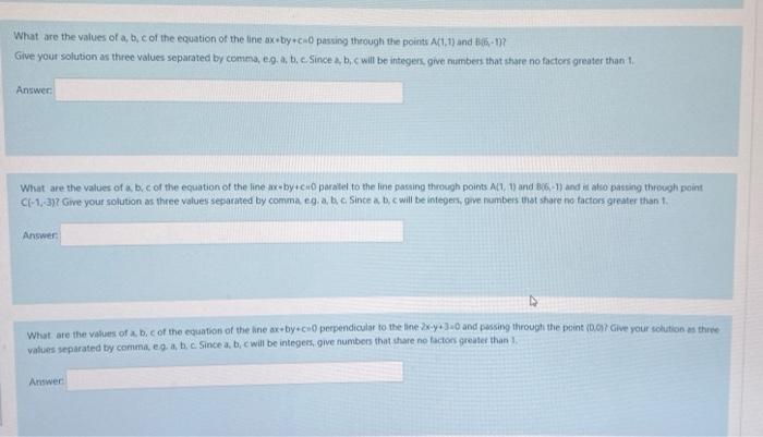 Solved hope u can solve all three please they are easy and i | Chegg.com