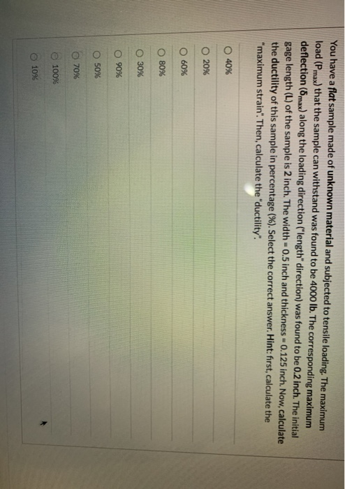 Solved You have a flat sample made of unknown material and | Chegg.com