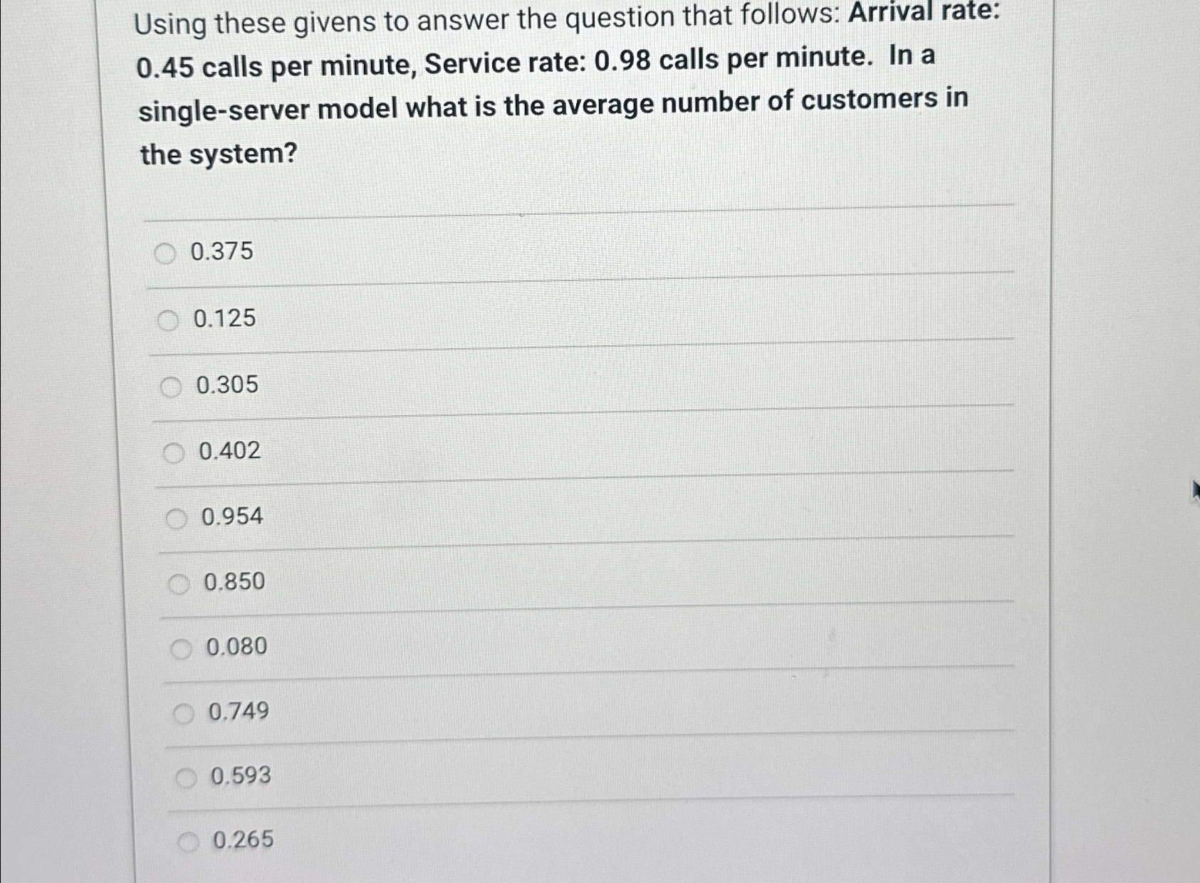 Solved Using these givens to answer the question that | Chegg.com