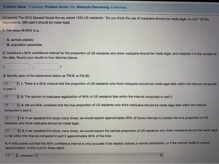 Solved Problem Value: 10 point(s). Problem Score: 0%. | Chegg.com