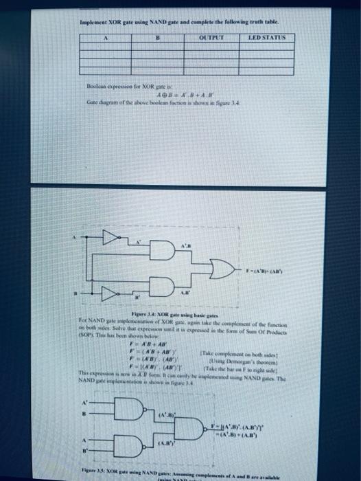 Solved for the first 6 pics use logism software to solve all | Chegg.com