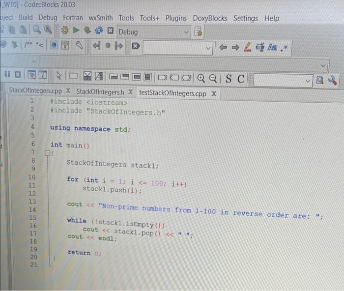 Solved What should I do to the program below to display just | Chegg.com