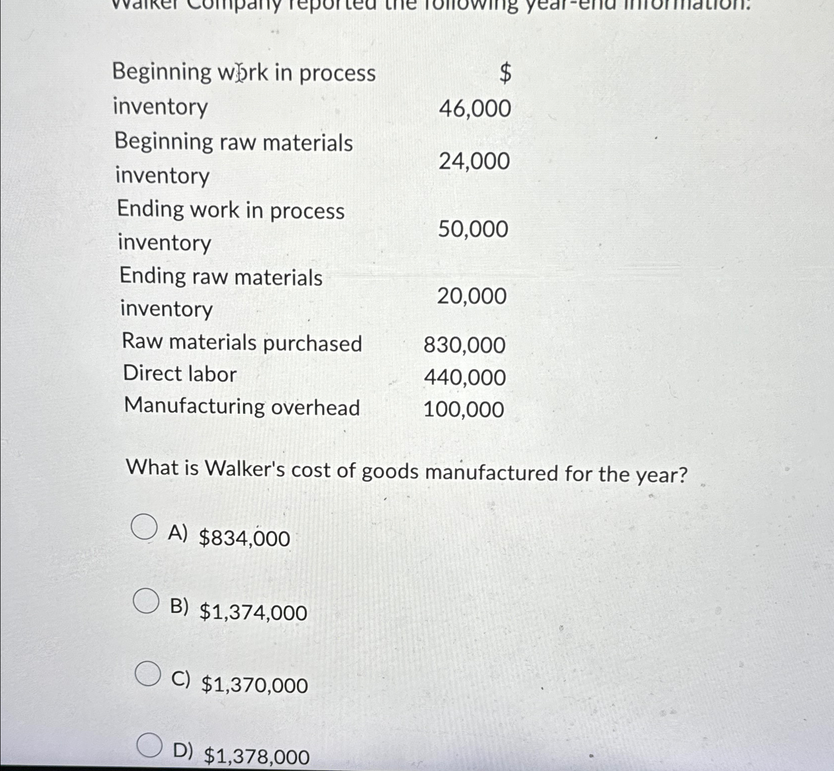 Solved \table[[Beginning whrk in process,$ | Chegg.com
