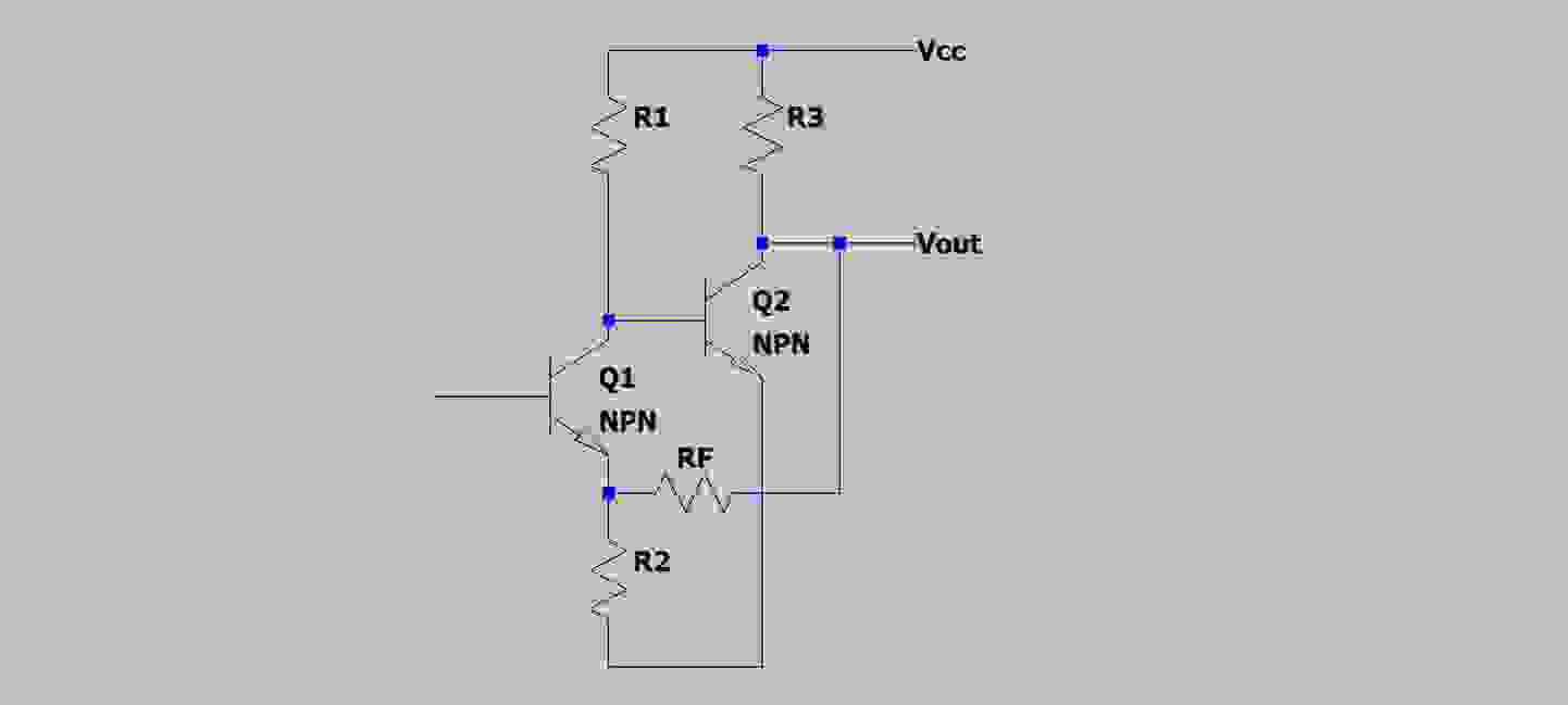 What type of feedback is RF (shunt shunt...etc)? | Chegg.com