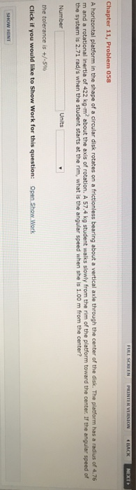 Solved FULL SCREEN PRINTER VERSION BACK NEXT Chapter 11, | Chegg.com