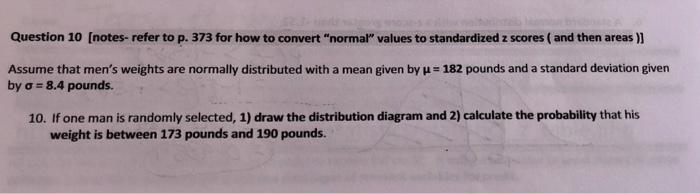Solved Question 10 [notes-refer to p. 373 for how to convert | Chegg.com