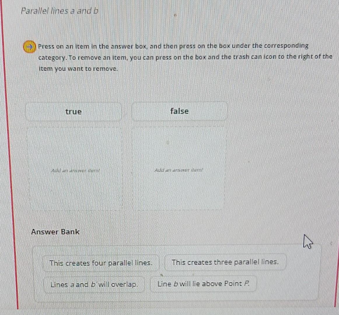 Solved Two parallel lines are drawn in the figure below. The | Chegg.com