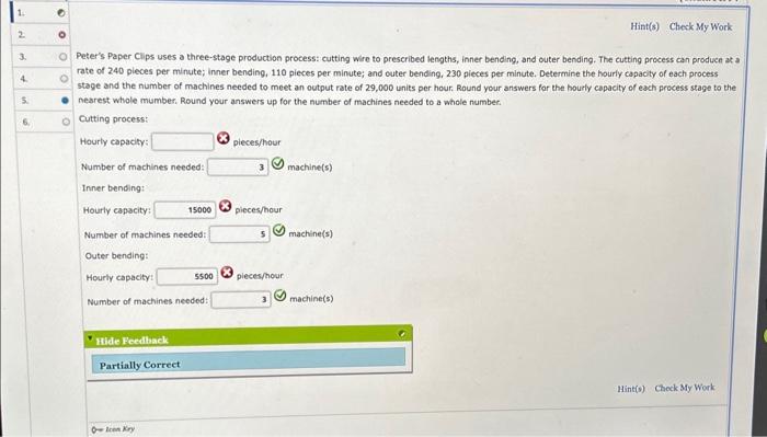 Peter's Paper Clips uses a three-stage production | Chegg.com