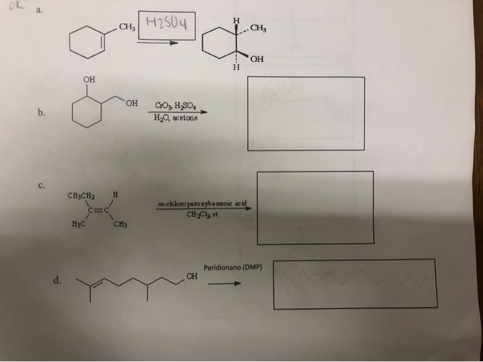 Solved CH, H2504 H.CH тон OH OH CO, HSO4 H20, acetone | Chegg.com