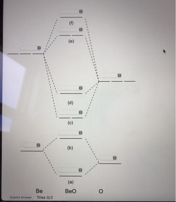 Solved Consider the molecule BeO: 1. How many valence | Chegg.com
