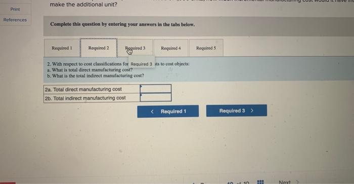 Problem 1-24 (Static) Different Cost Classifications | Chegg.com