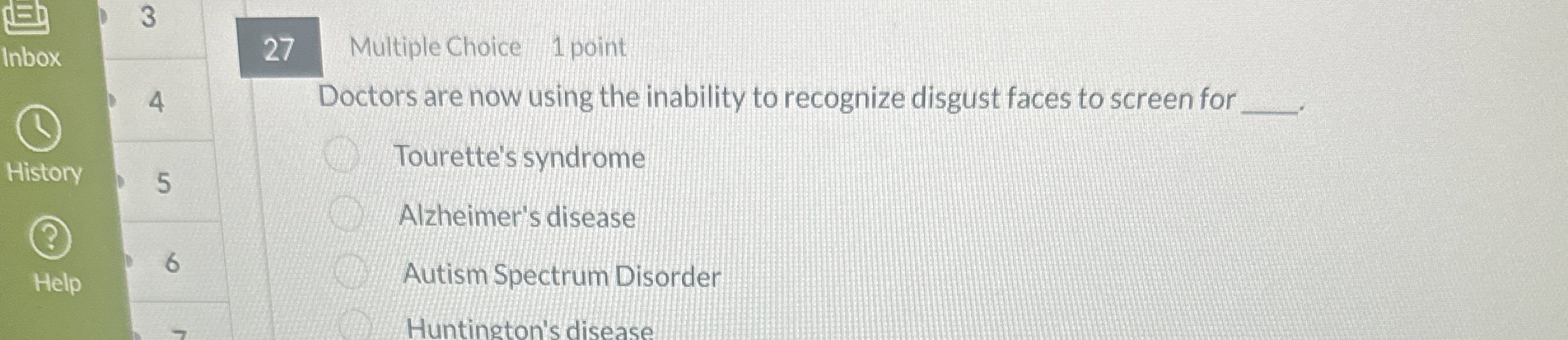 Solved Doctors are now using the inability to recognize | Chegg.com