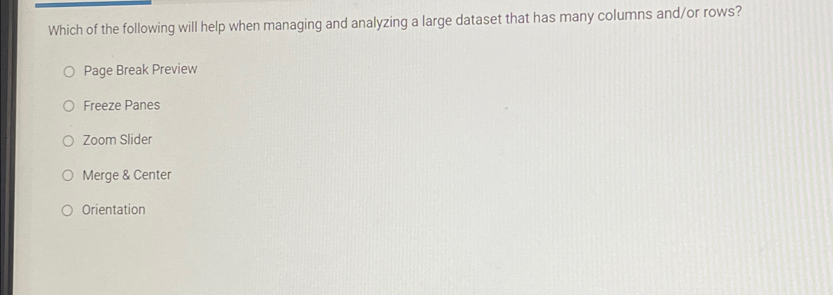 Solved Which of the following will help when managing and | Chegg.com