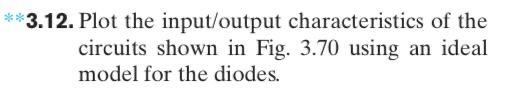Solved 3.10. Repeat Problem 3.9 with a constant-voltage | Chegg.com