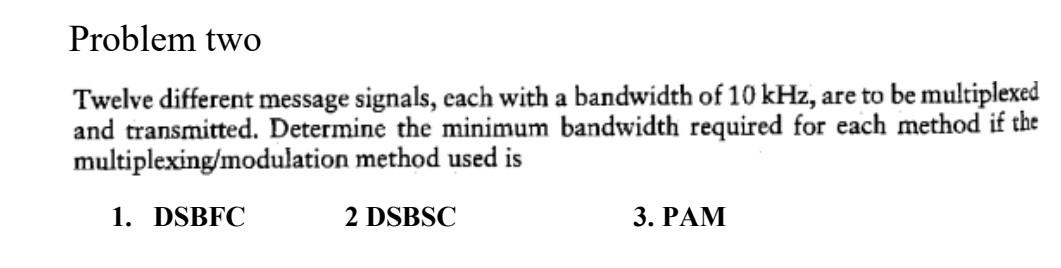 Twelve different message signals, each with a | Chegg.com