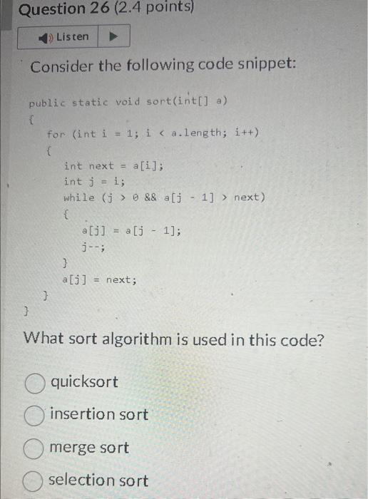 Solved Complete the code for the recursive method prints um | Chegg.com