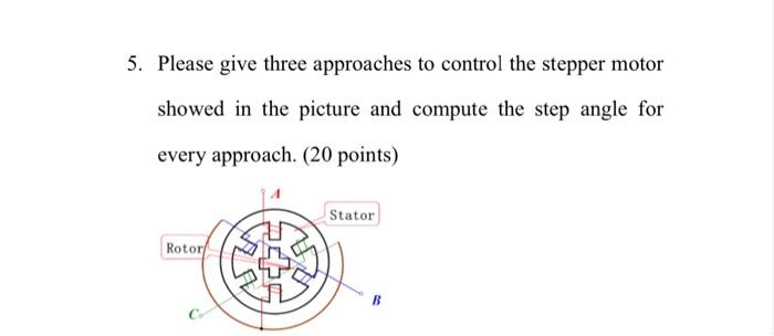Solved 5. Please give three approaches to control the | Chegg.com