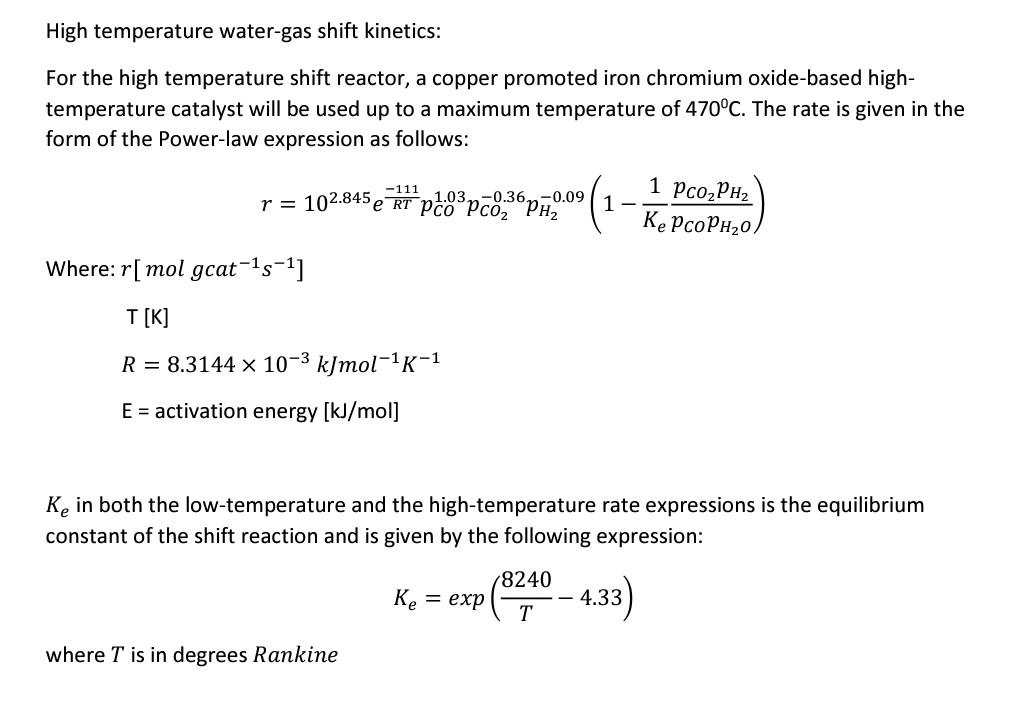 Solved please do a detailed design for a high temperature | Chegg.com