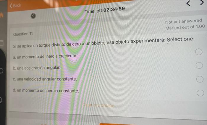 Solved If a non-zero torque is applied to an object, will | Chegg.com