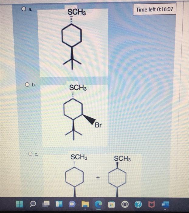 Solved Choose the correct product for the reaction below: Br | Chegg.com