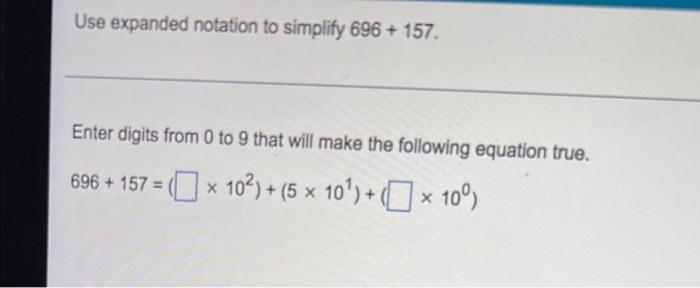 Solved Add in expanded notation. 26+71 Write the numbers in | Chegg.com