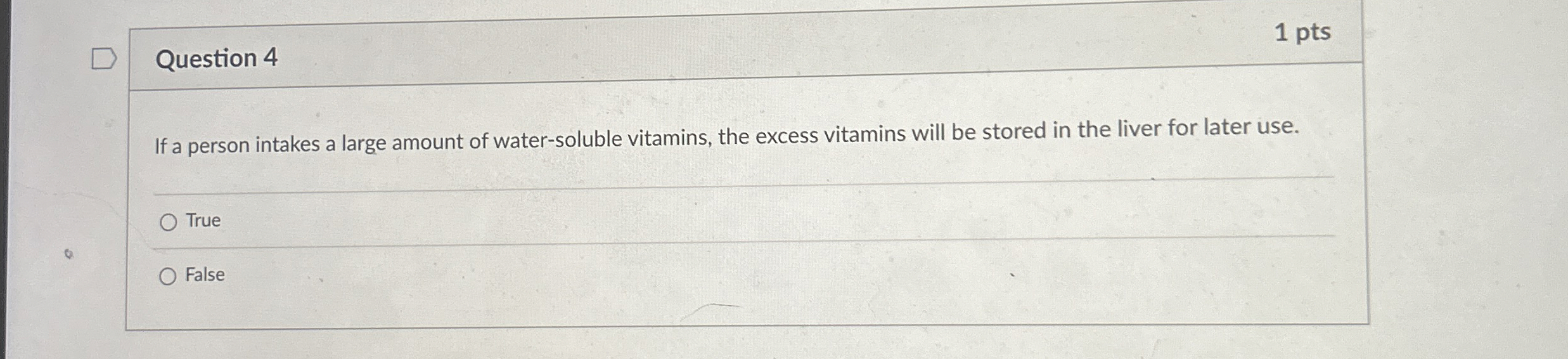 Solved Question 41 ﻿ptsIf a person intakes a large amount of | Chegg.com