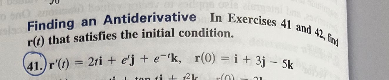 Solved Finding an Antiderivative In Exercises 41 ﻿and 42, | Chegg.com