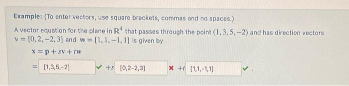 Solved Example 2 What is the general equation of the plane P | Chegg.com