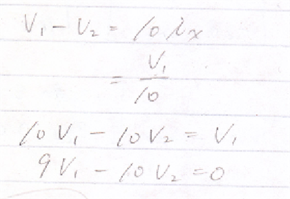 Solved Given: The current-controlled dependent voltage | Chegg.com