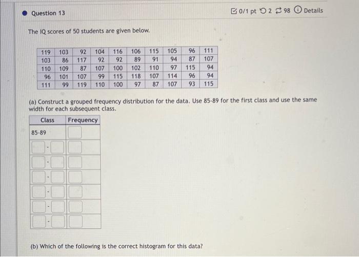 Solved Hello Please answer part A on top and part B on the | Chegg.com
