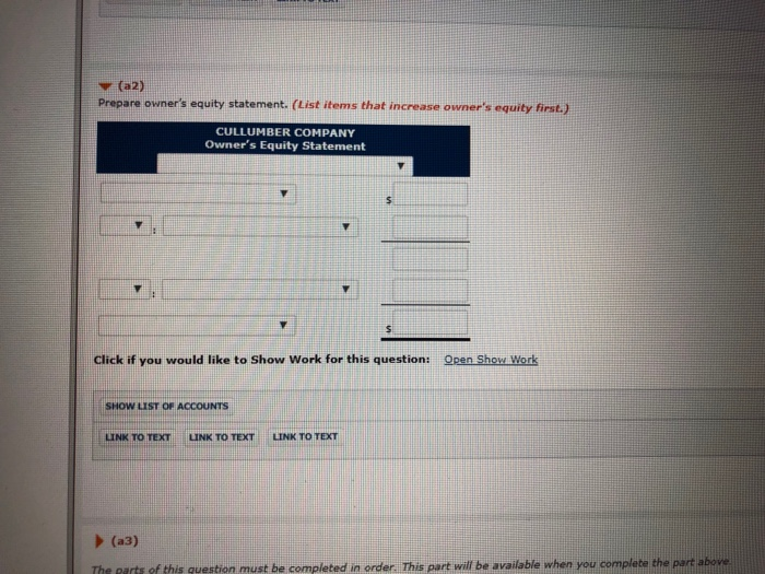 Solved Problem 4-03A a-d (Part Level Submission) (Video) The | Chegg.com