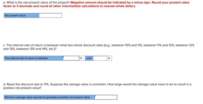 Solved Required information Chapter 12: Applying Excel Step | Chegg.com