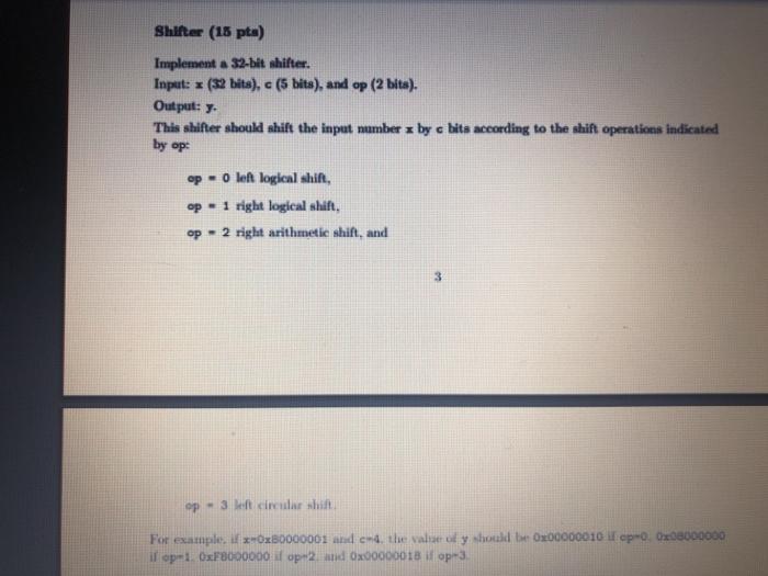 Solved Boolean Function 1 Implement A Digital Module That