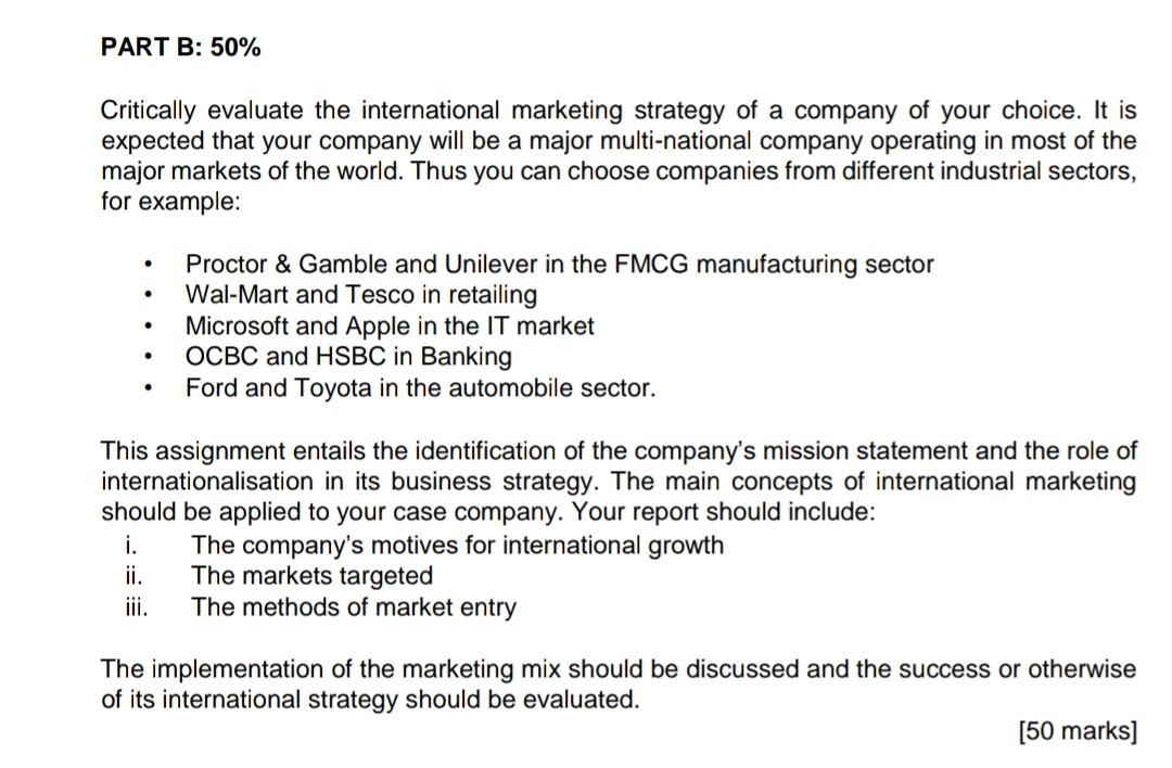 Solved Critically evaluate the international marketing | Chegg.com Solved Critically evaluate the international marketing | Chegg.com