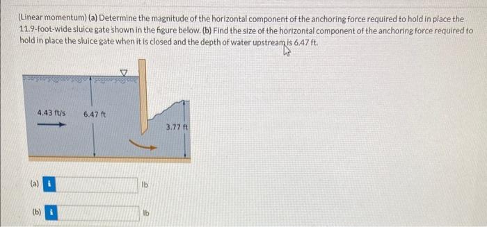 Solved (Linear momentum) (a) Determine the magnitude of the | Chegg.com