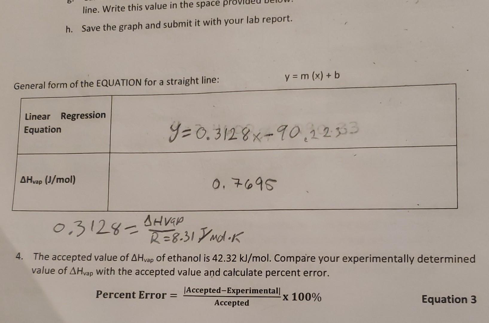 line. Write this value in the space h. Save the graph | Chegg.com