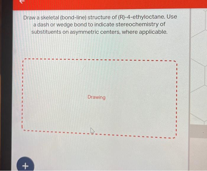 Solved Draw a skeletal (bond-line) structure of | Chegg.com