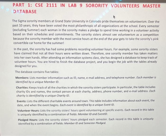 Solved I need help figuring out the relationships for this | Chegg.com