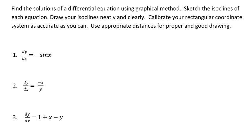 Solved Find the solutions of a differential equation using | Chegg.com